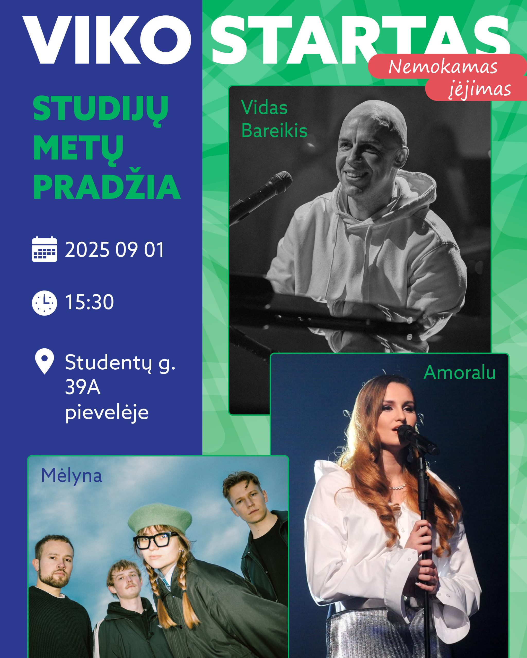 AKTUALI INFORMACIJA ĮSTOJUSIEMS! – VIKO Verslo Vadybos Fakultetas